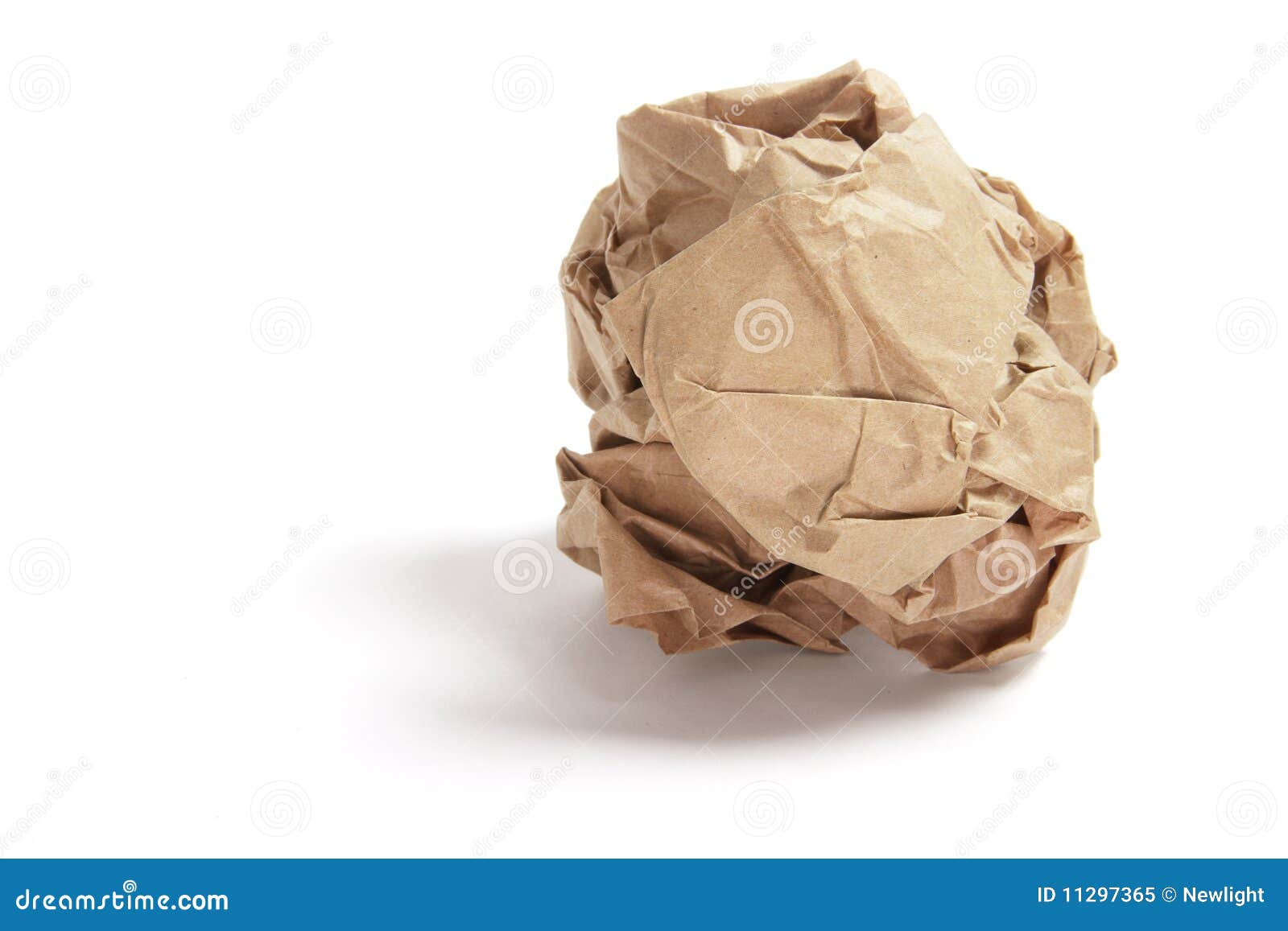 Paper Ball - Crumpled Junk Sheet Of Print Text Script Writing Paper ...