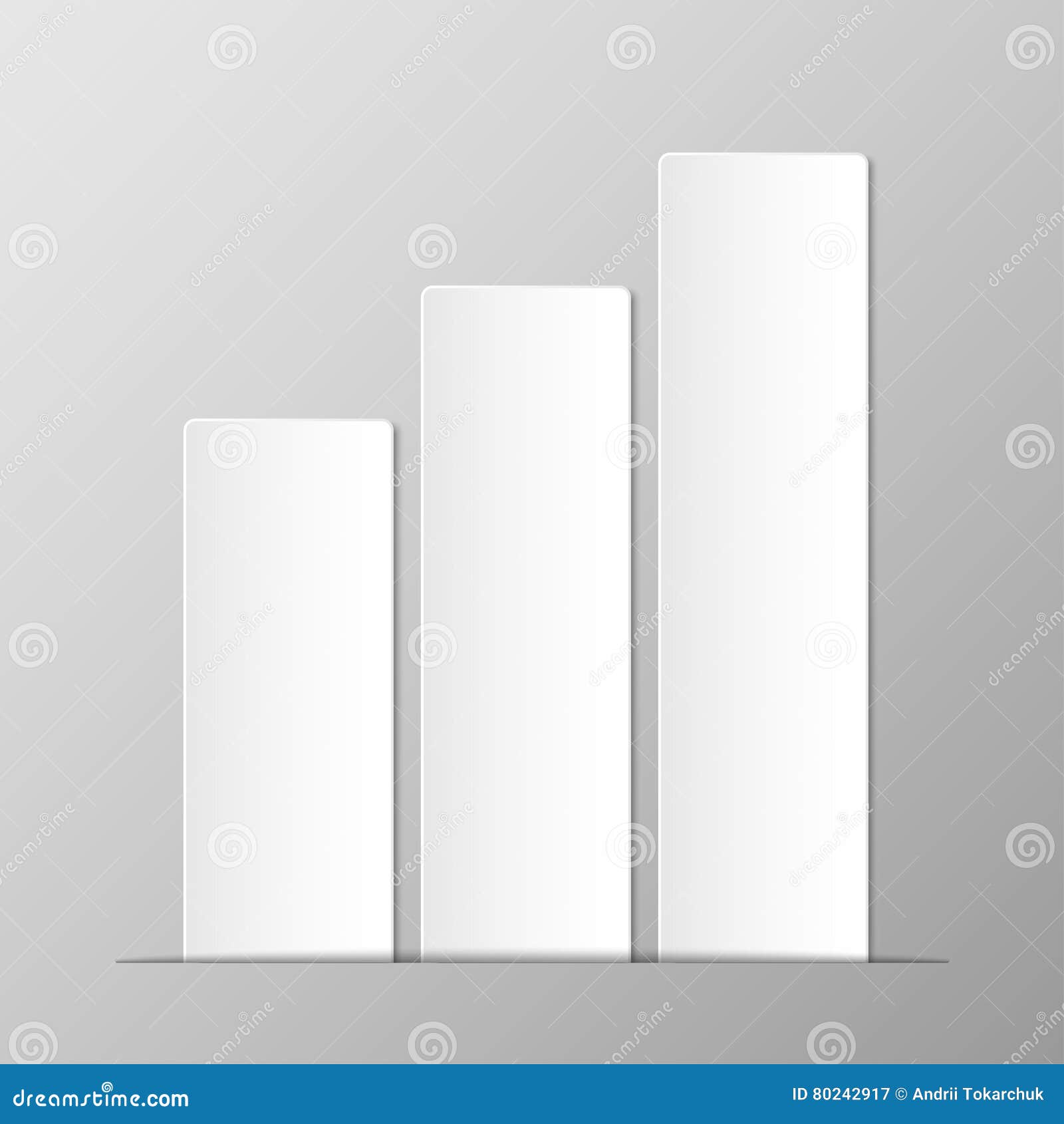 Paper Banner. Design Vector. Mockup. Rectangle. Stock Vector ...