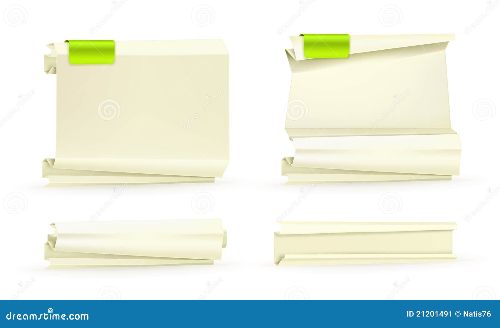 Paper banners stock vector. Illustration of framework - 21201491