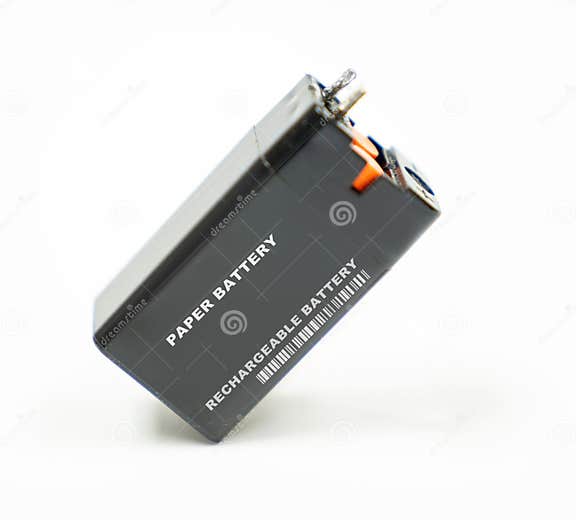 Paper Battery stock image. Image of eraquo, accumulator - 360182589