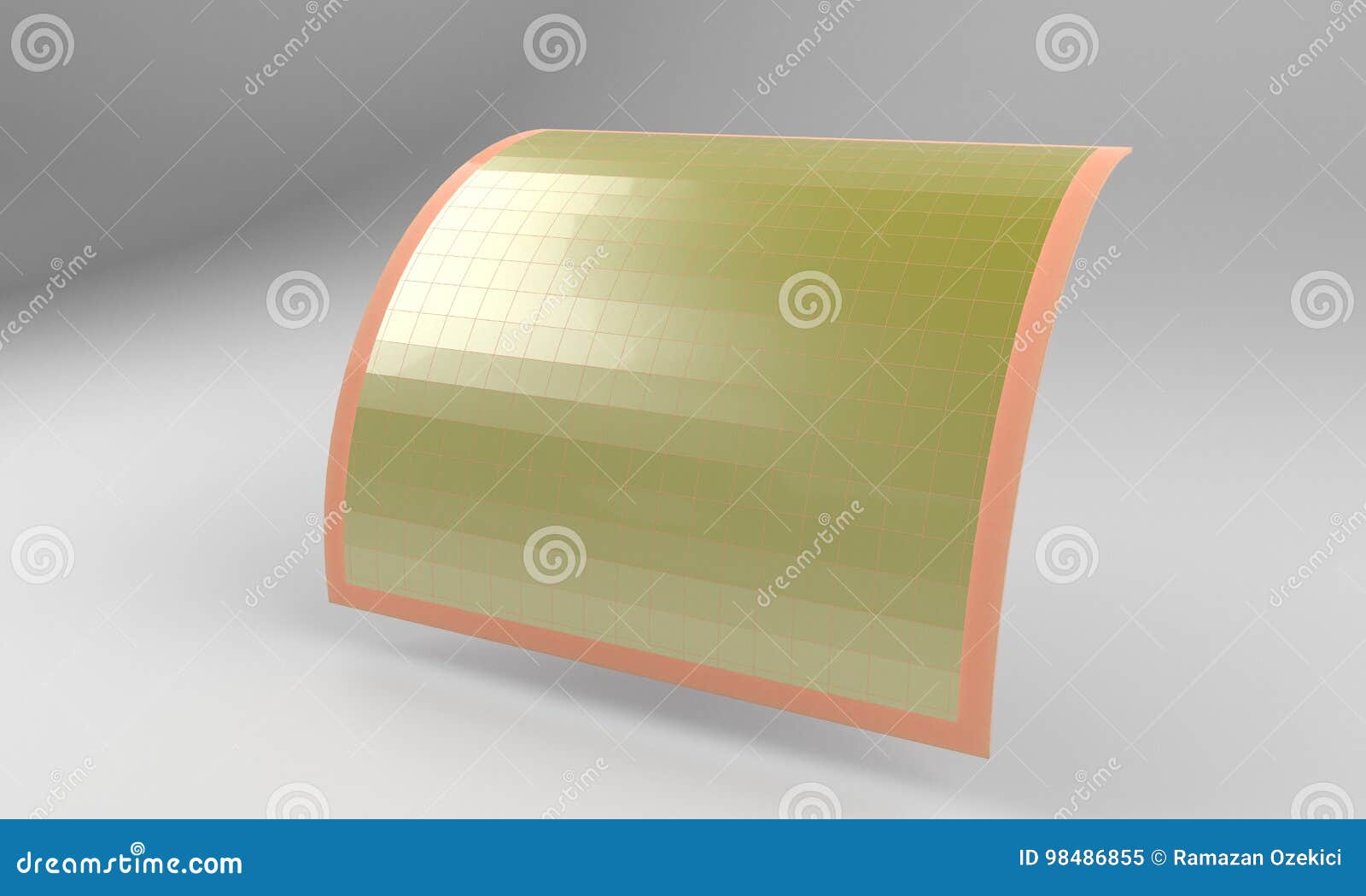 Paper Battery Technology ,3d Stock Illustration - Illustration of idea ...