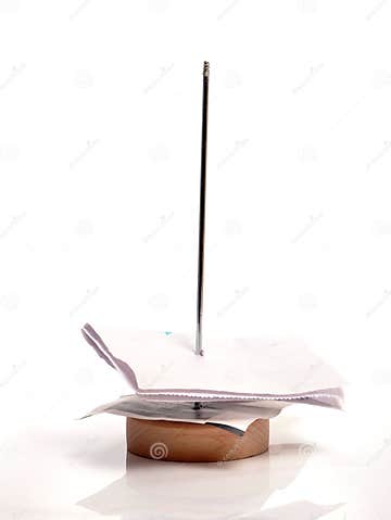 Paper bill stand stock image. Image of wood, economy - 11049679