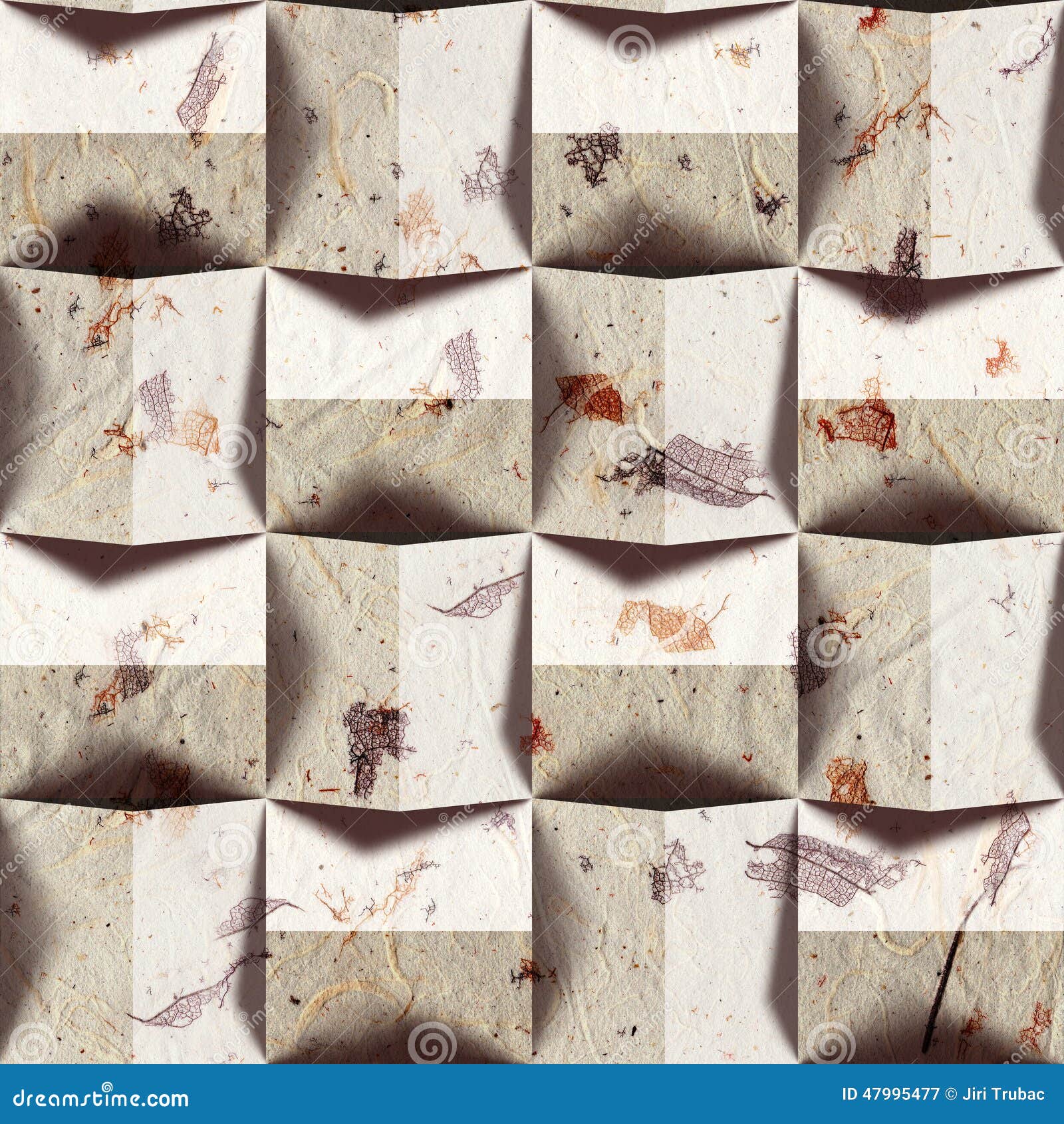 Paper Blocks Stacked for Seamless Background Stock Image - Image of ...