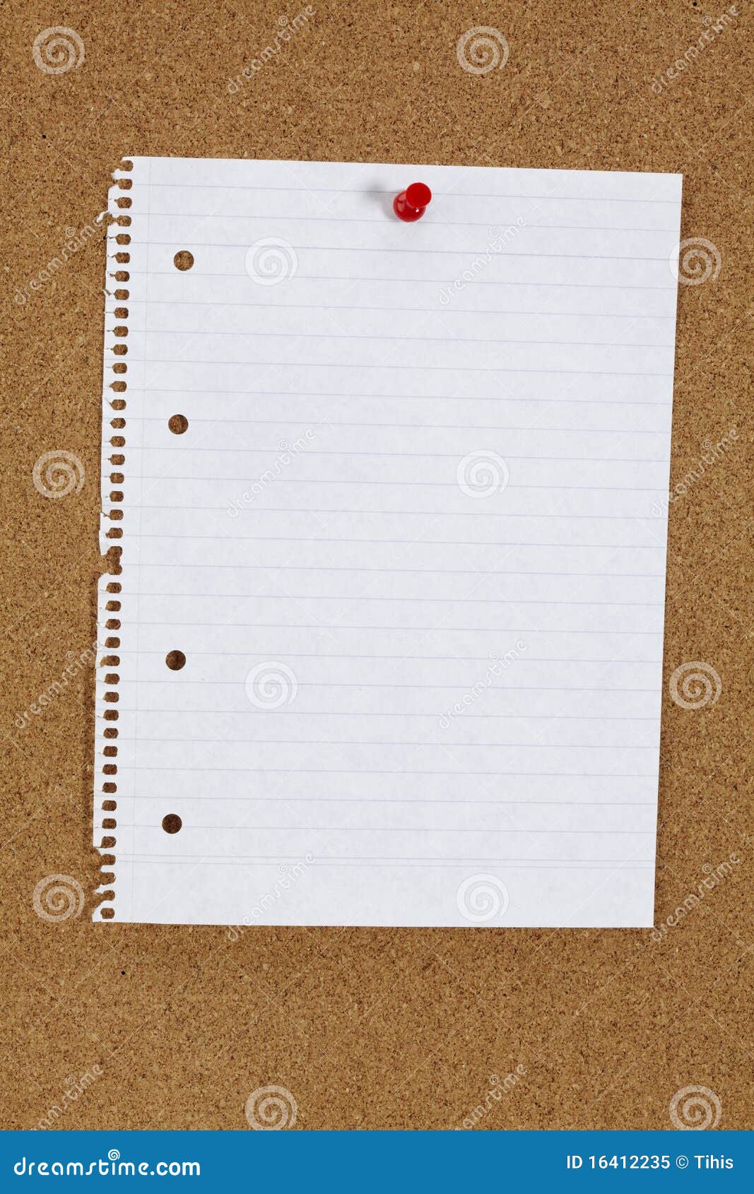 Paper on the board stock image. Image of space, paper - 16412235