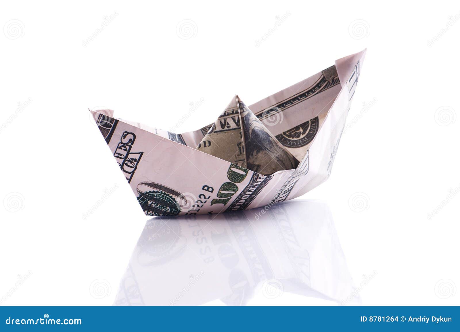 Paper boat stock photo. Image of metaphor, paper, business - 8781264