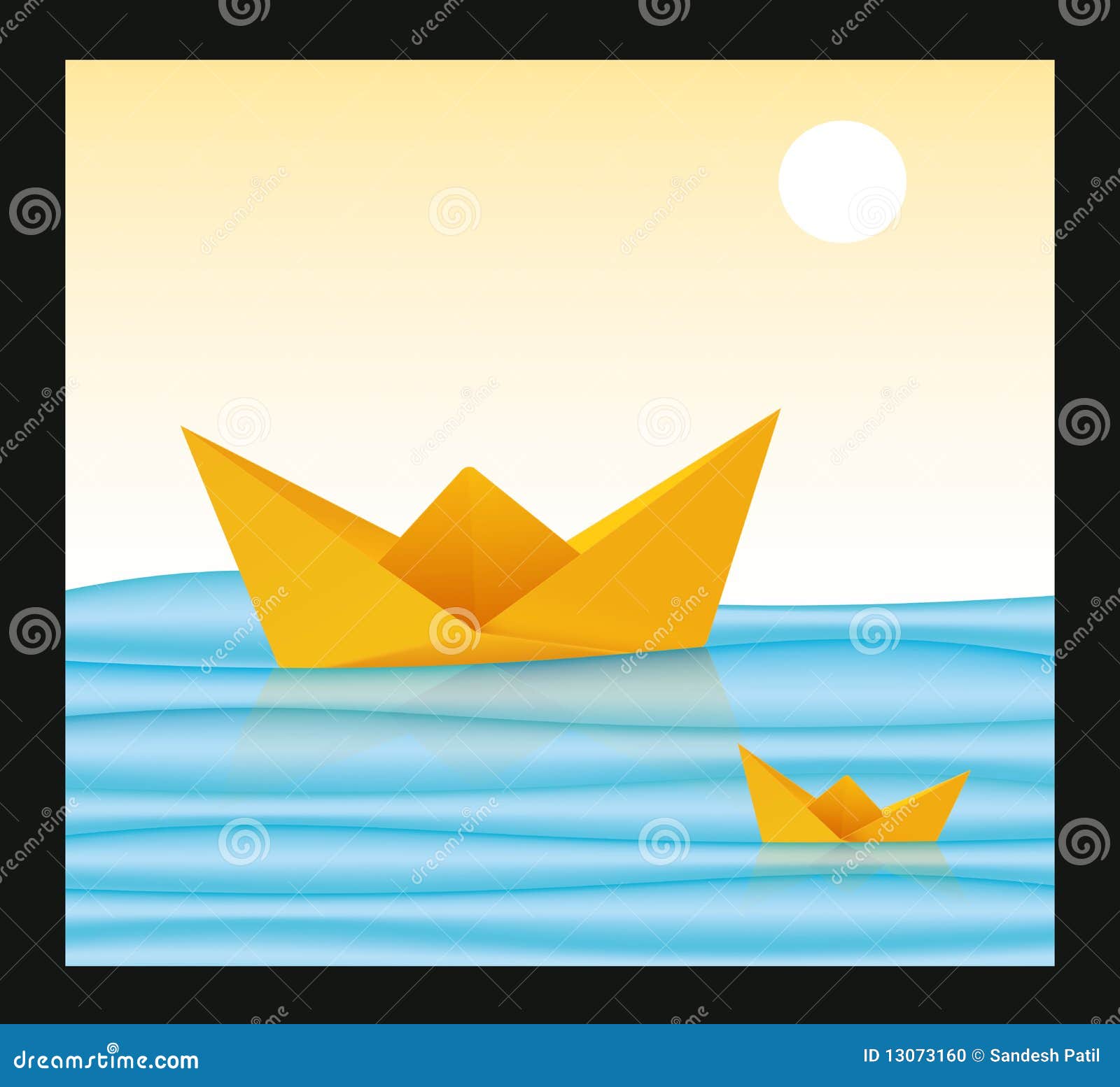 Boat Origami Stock Illustrations – 7,471 Boat Origami Stock ...