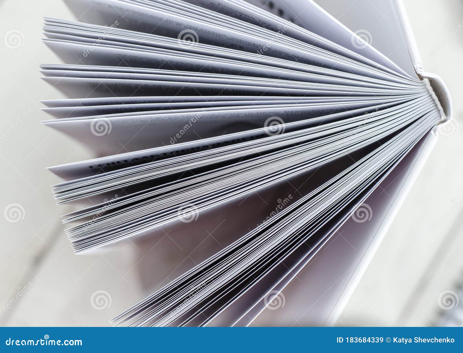 Paper book pages stock image. Image of education, letterpress - 183684339
