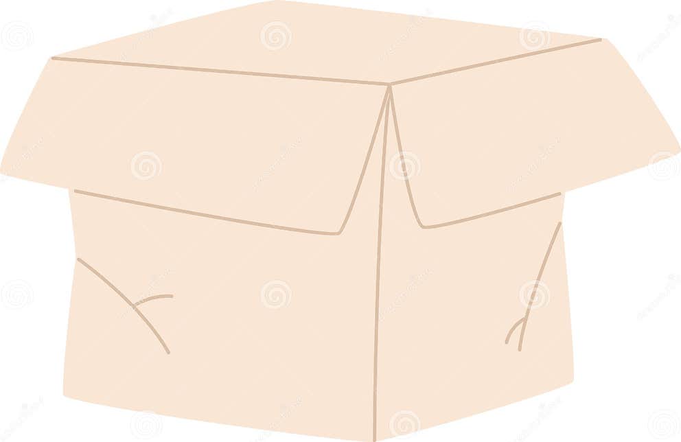 Paper Box Icon stock vector. Illustration of symbol - 330637306