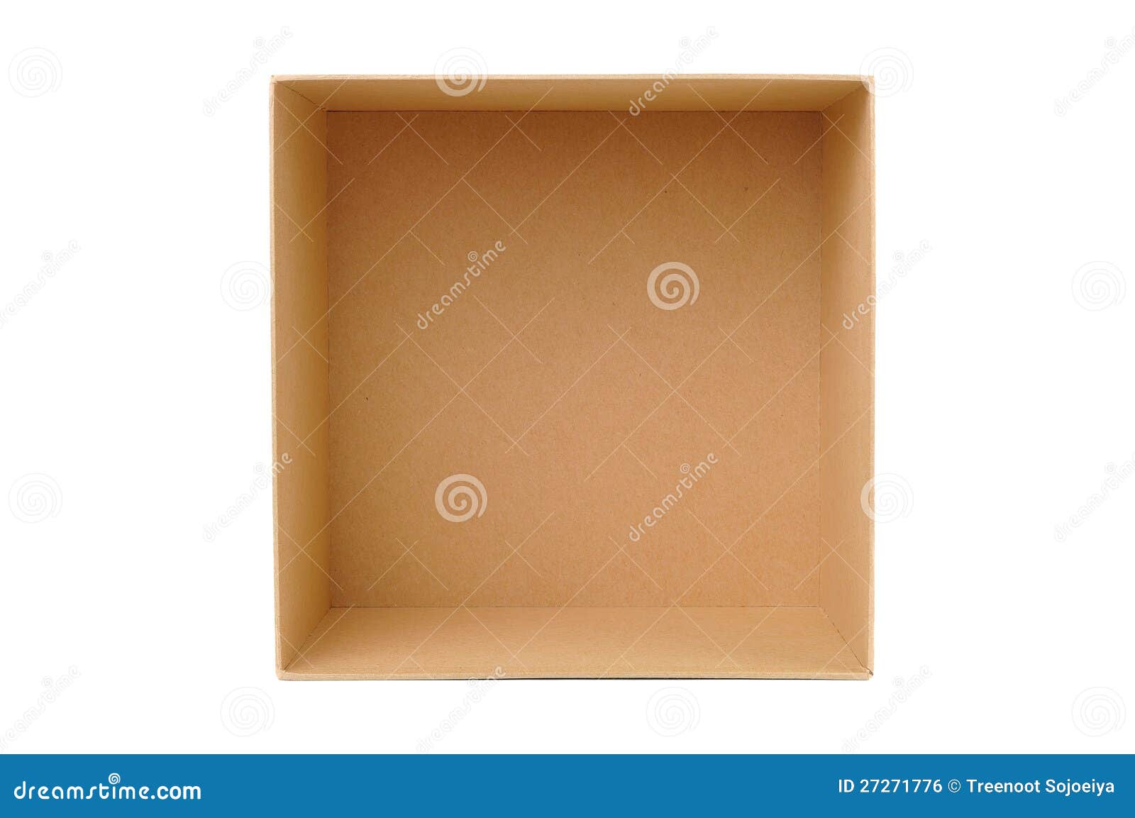 Paper box for packaging stock photo. Image of frame, empty - 27271776