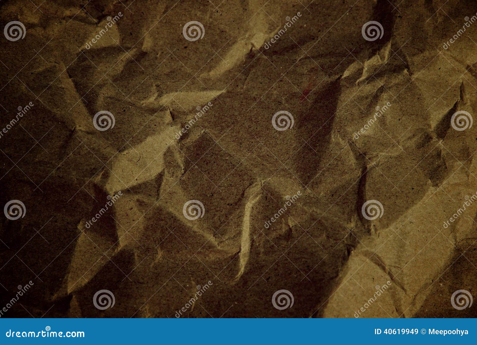 Paper Box Texture in Crumpled of Dark Color. Stock Image - Image of ...