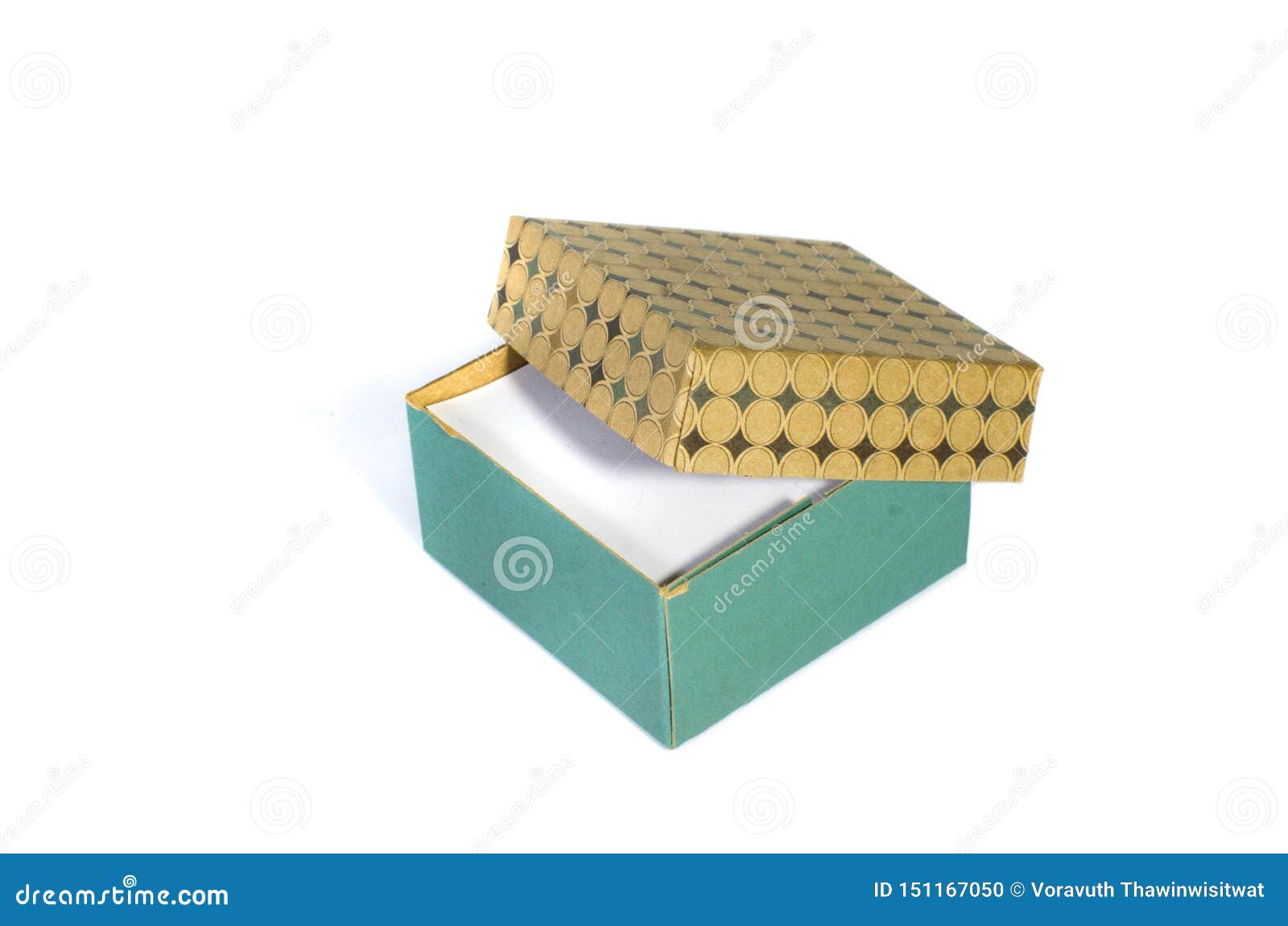 Paper Box on White Background Stock Photo - Image of storage, recycle ...