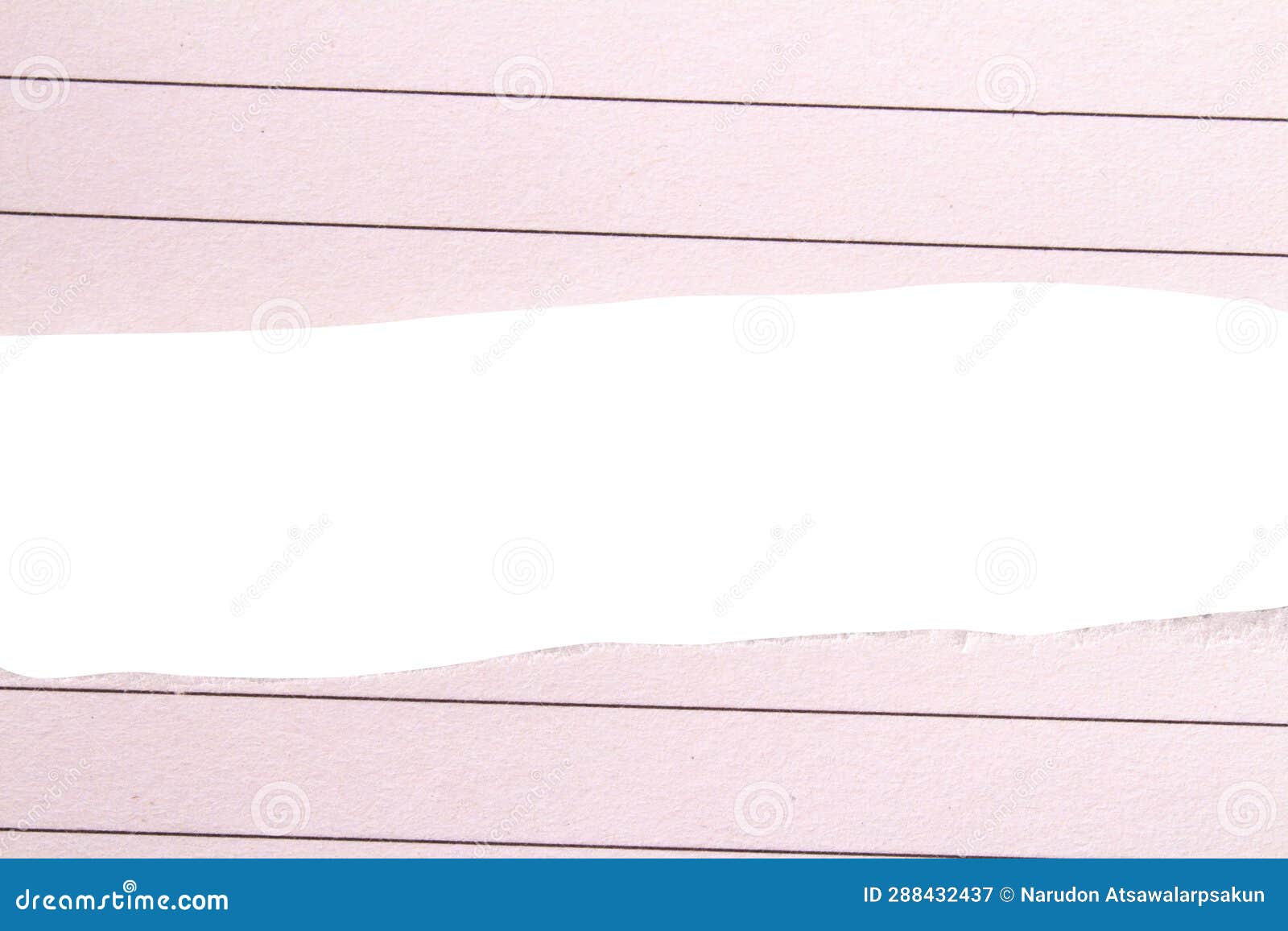 Paper Broken Isolated on White Background Stock Image - Image of ...