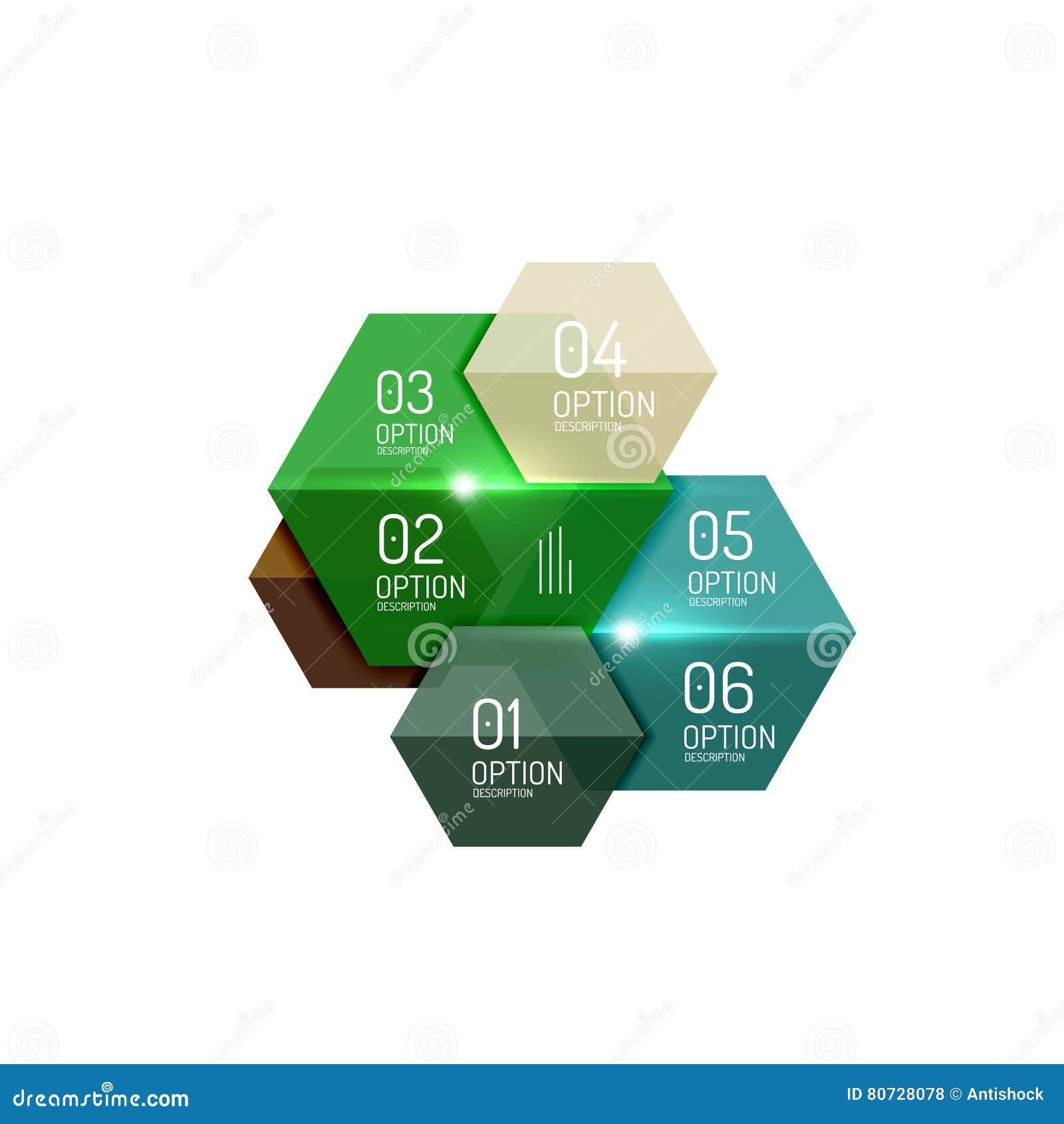 Paper Business Option Button Infographic Templates Stock Vector ...