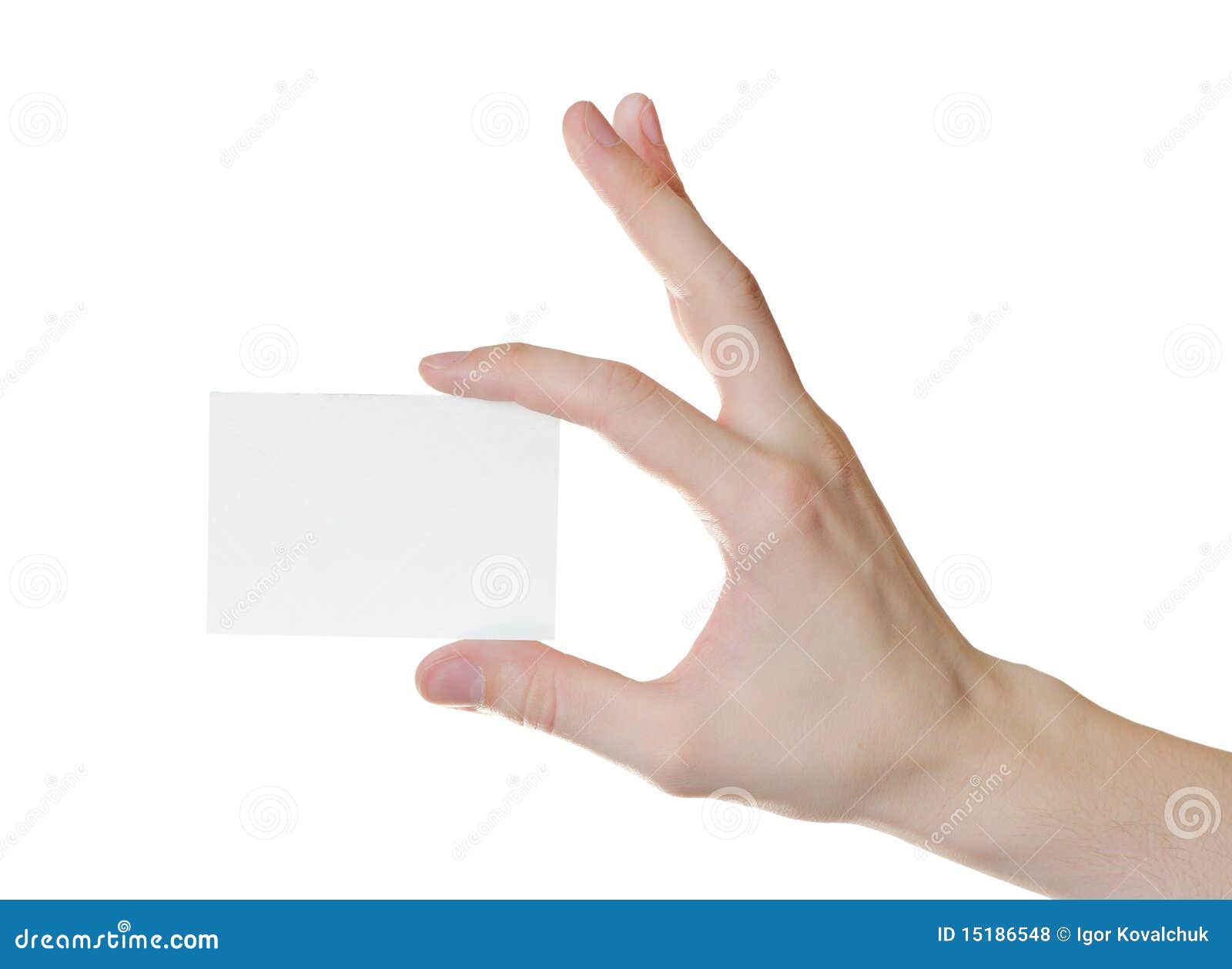 Paper card in man hand stock photo. Image of hand, abstract - 15186548