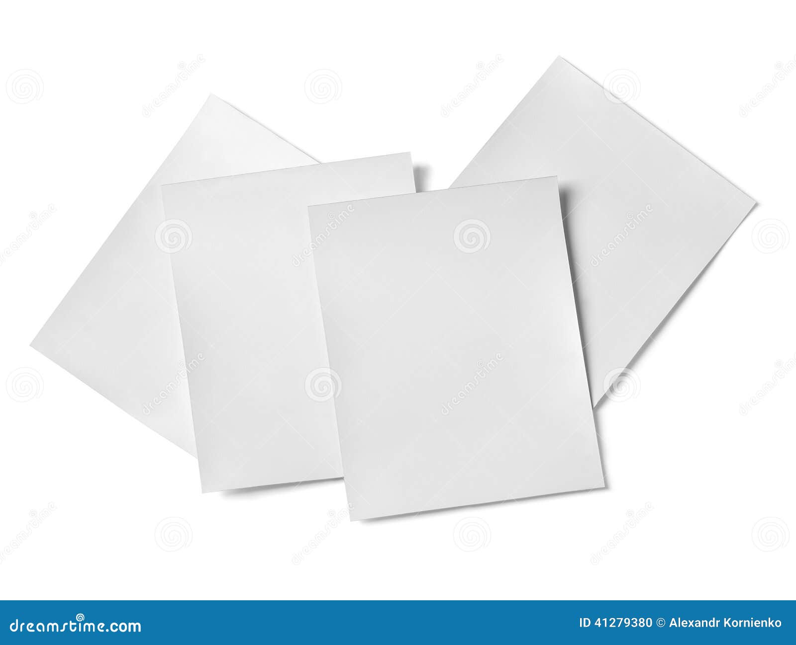 Paper Cards Isolated stock photo. Image of path, document - 41279380