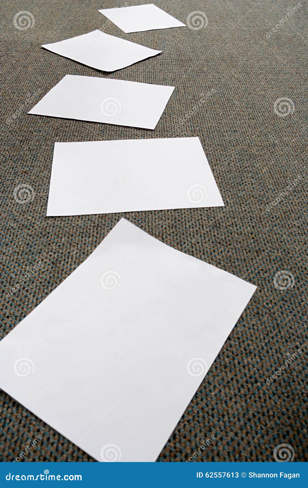 Paper on carpet stock image. Image of bureaucracy, blank - 62557613