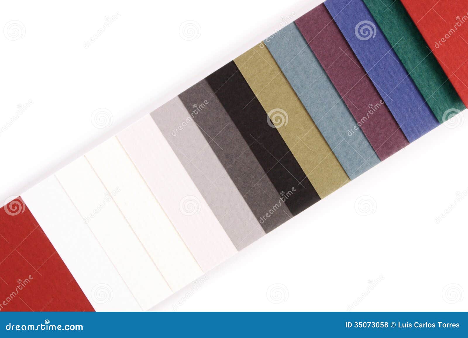 Paper catalog stock photo. Image of isolated, color, thickness - 35073058
