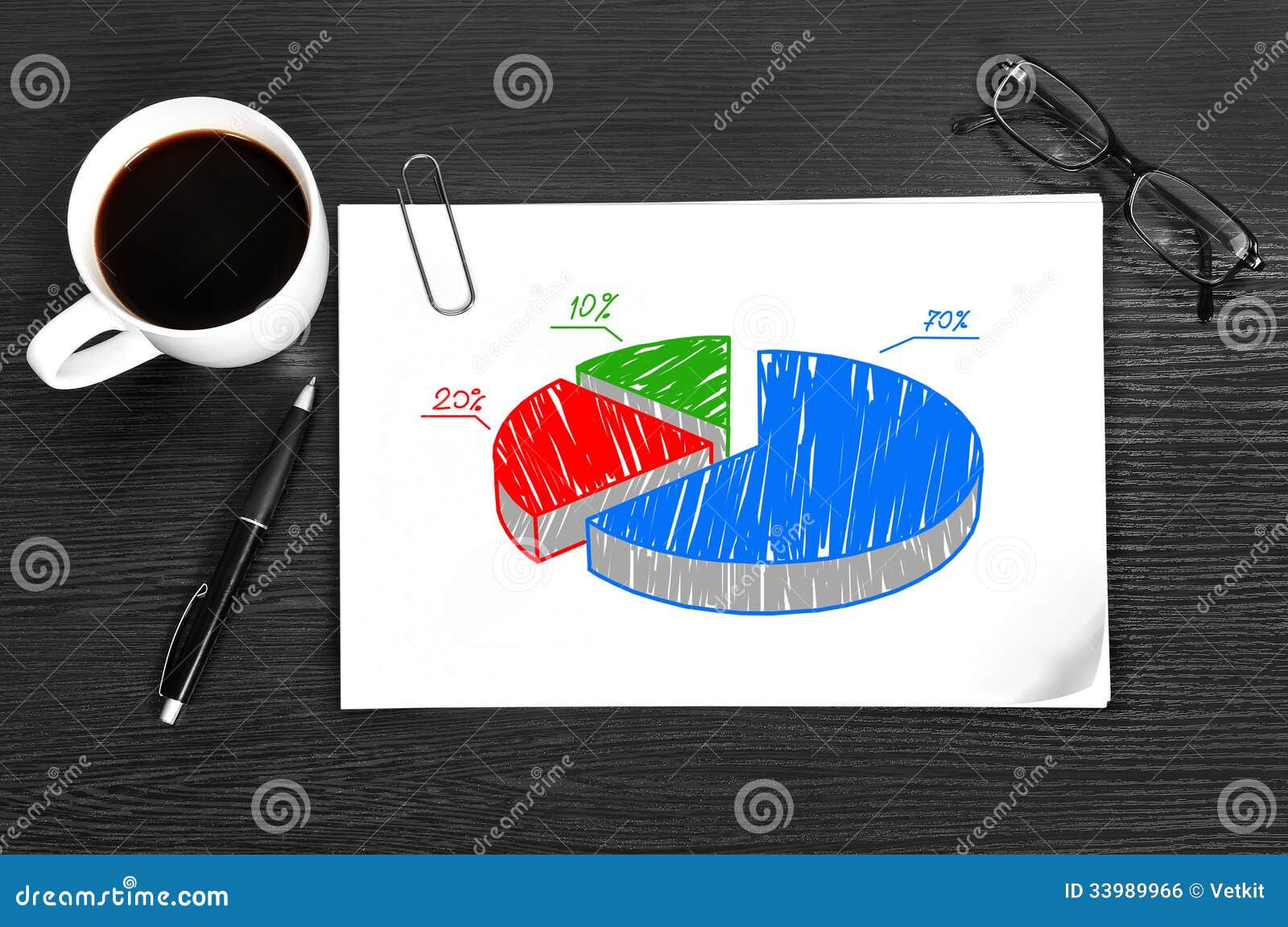 Paper with chart stock photo. Image of table, symbol - 33989966
