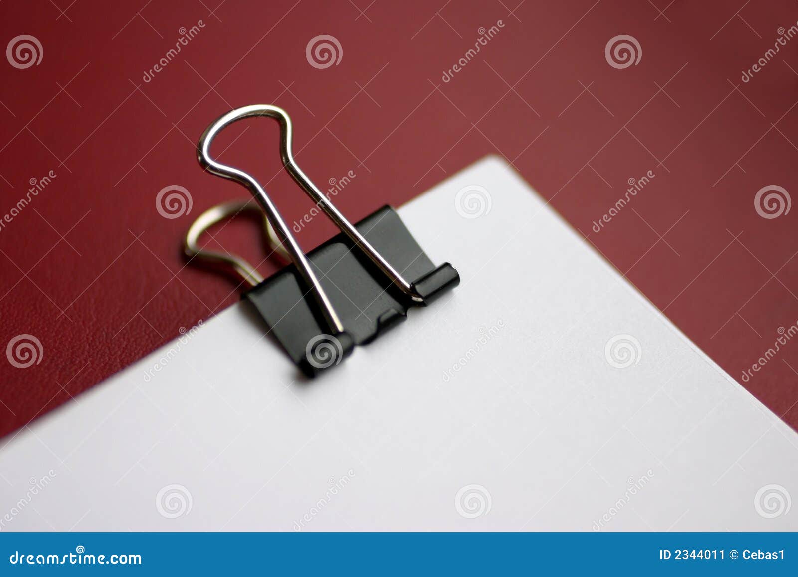 Paper clip stock image. Image of filing, clip, office - 2344011
