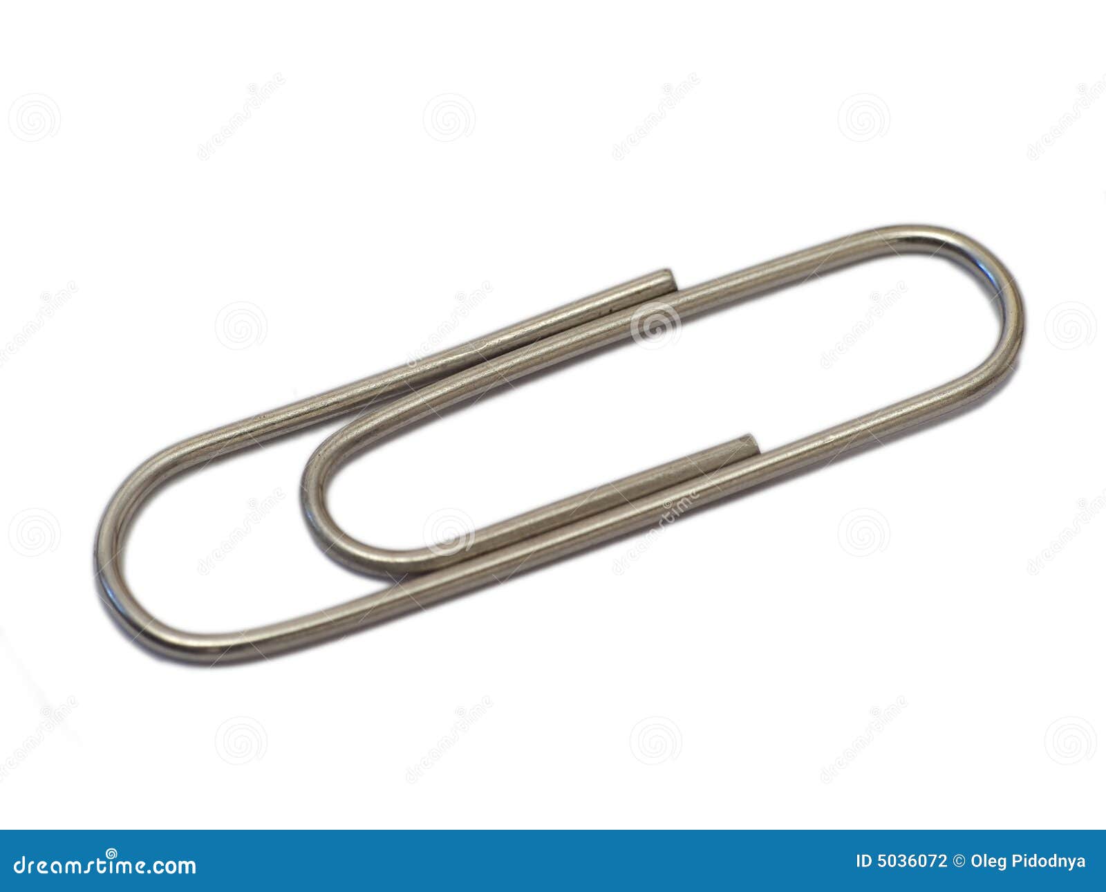 Paper clip stock photo. Image of file, accessory, macro - 5036072