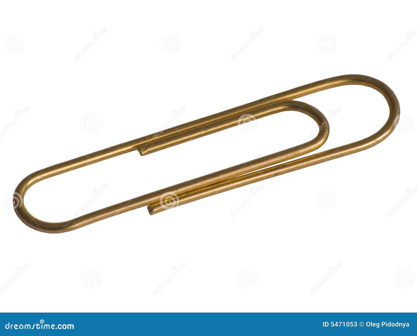 Paper clip stock image. Image of file, organization, supply - 5471053