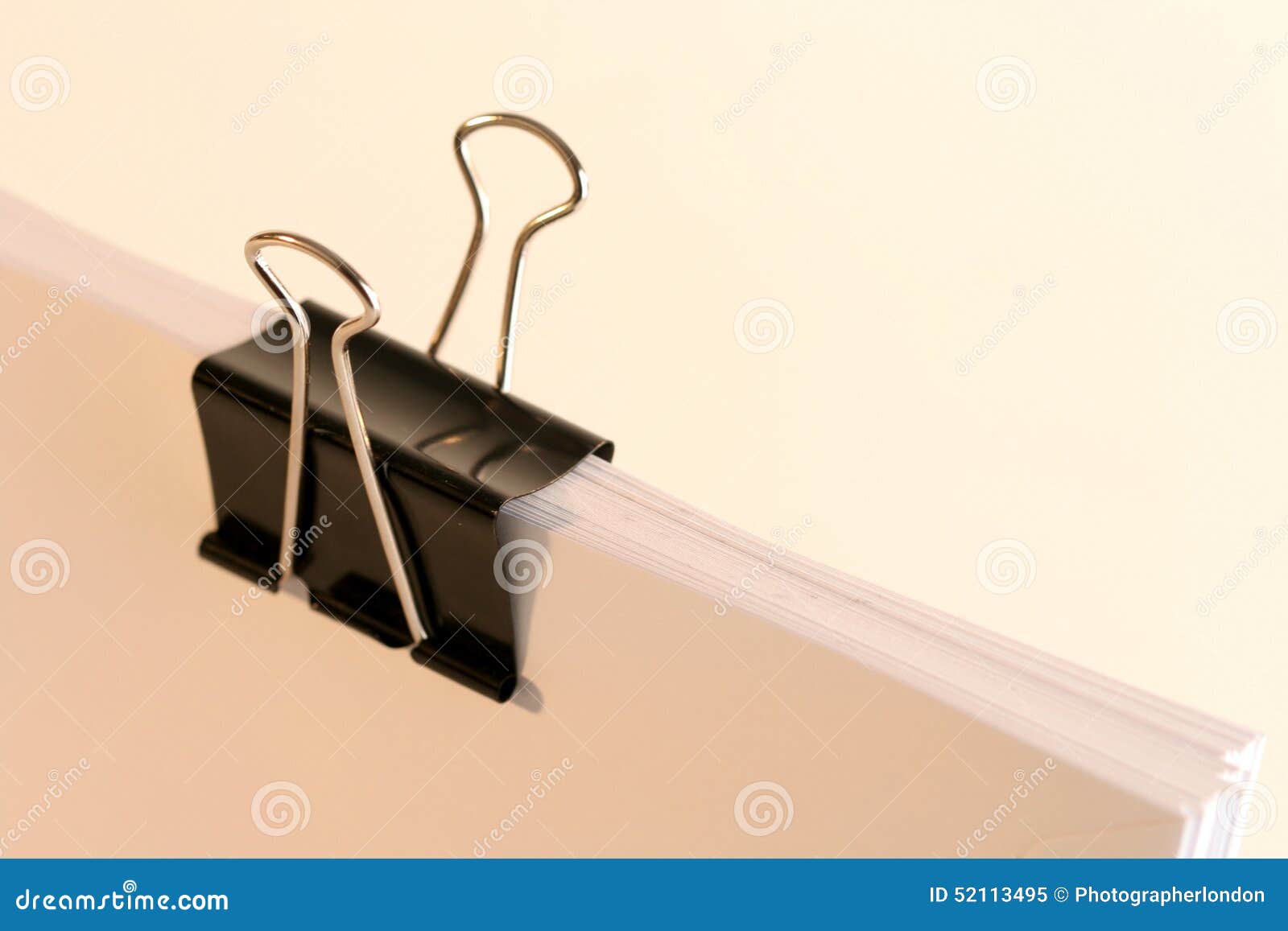 Paper clip - close up stock image. Image of abstract - 52113495