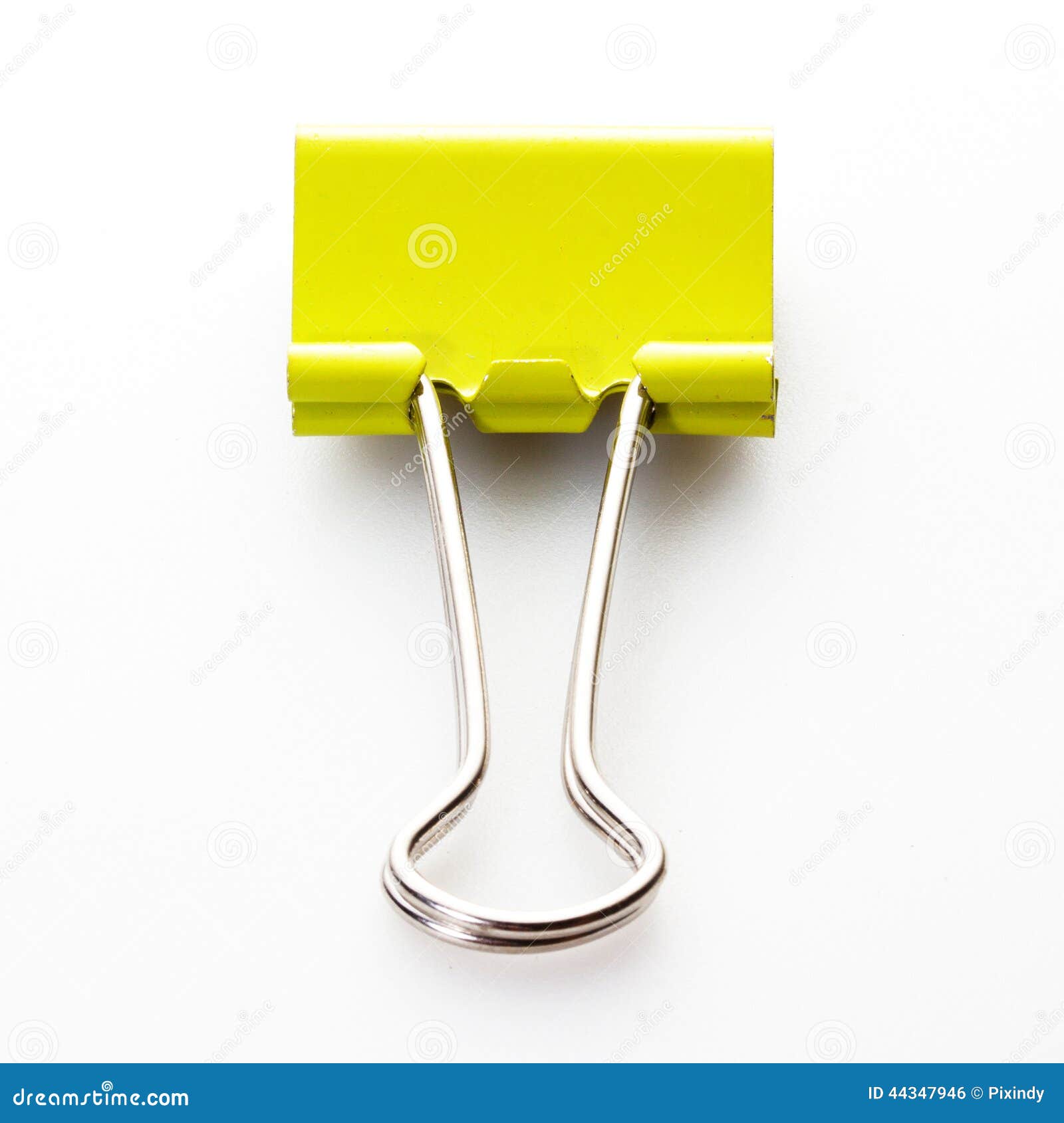 Paper Clip Isolated on White Stock Photo - Image of holding, background ...