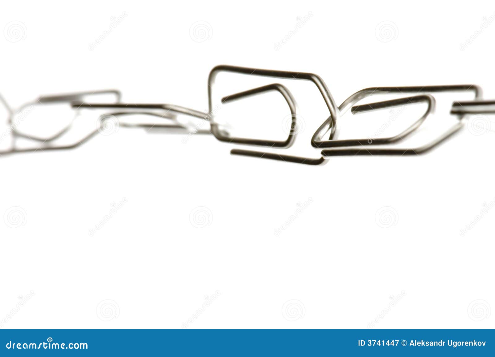 Paper-clip macro stock image. Image of background, abstract - 3741447