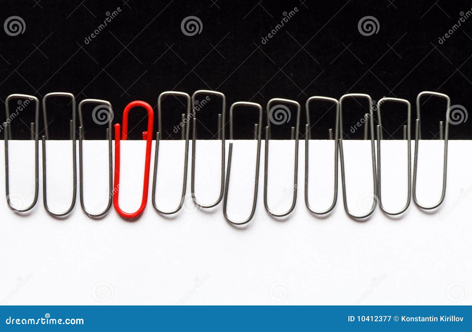 Paper Clips stock image. Image of clip, multi, order - 10412377