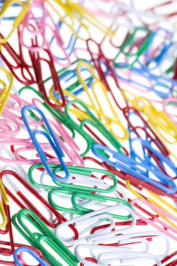Paper clips stock image. Image of symbolic, accessofies - 11235813