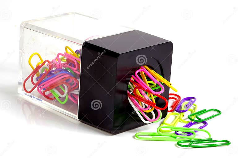 Paper Clips stock photo. Image of desk, office, fasteners - 201996