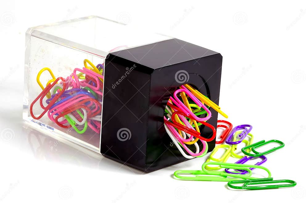 Paper Clips stock photo. Image of desk, office, fasteners - 201996
