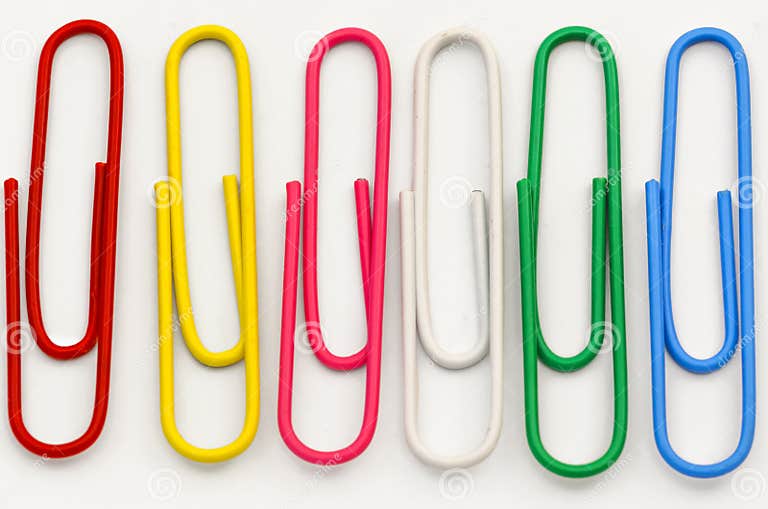 Paper Clips 01 stock image. Image of fastener, attach - 30716059