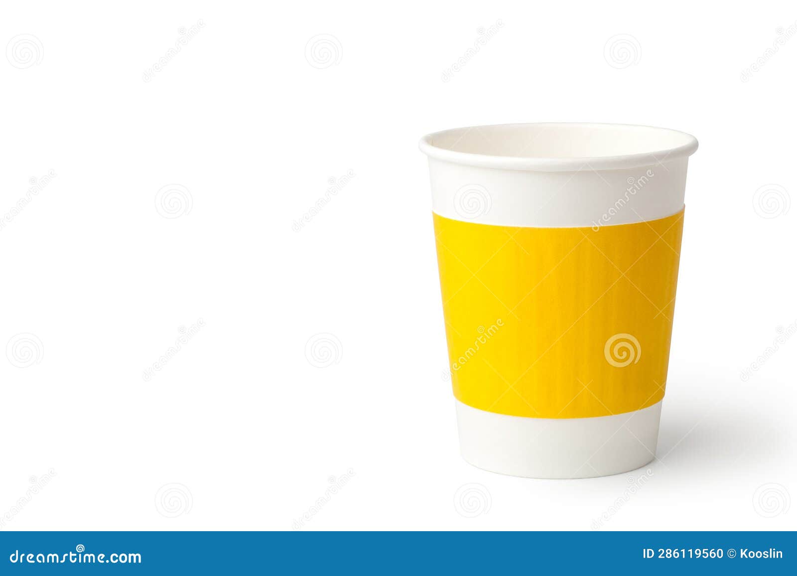 Paper coffee cup stock photo. Image of cafe, object - 286119560