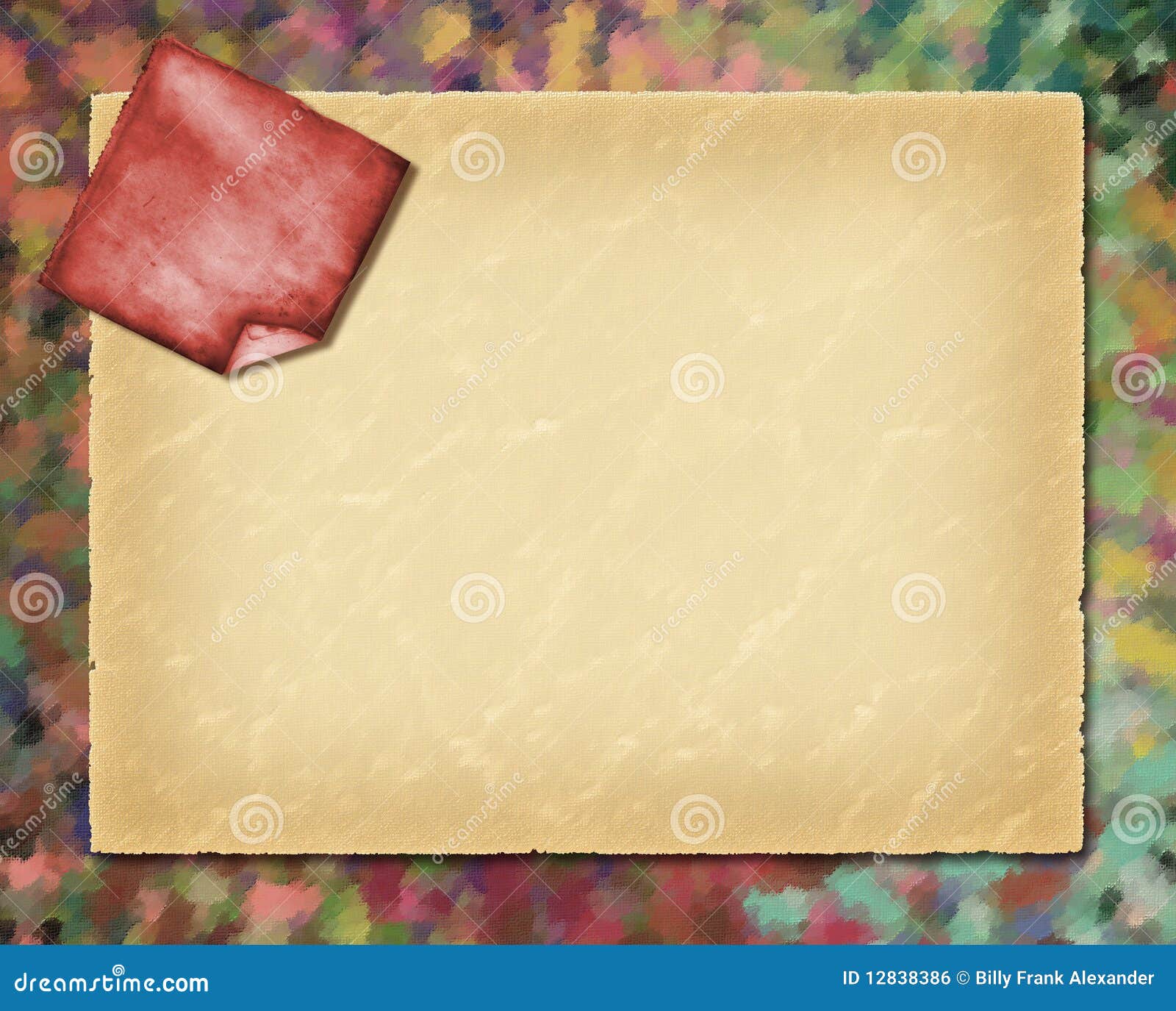 Paper Collage stock illustration. Illustration of note - 12838386