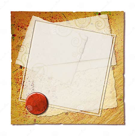 Paper Collage stock illustration. Illustration of rough - 12839406