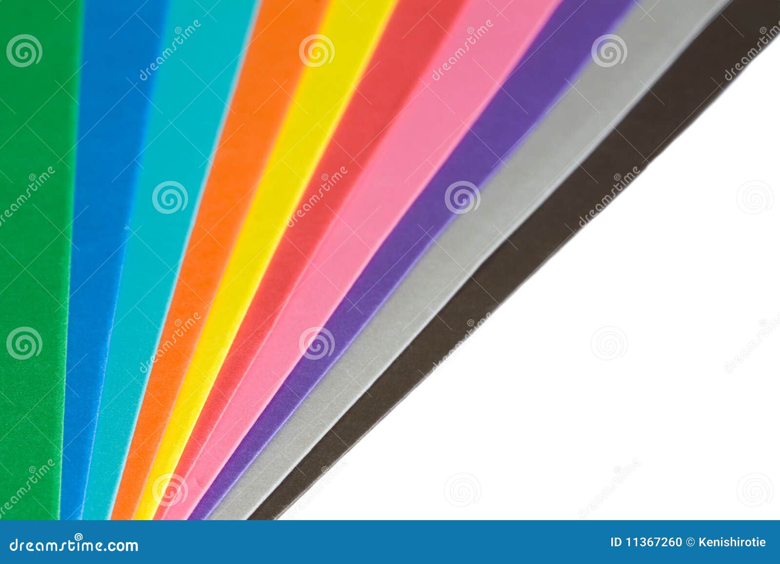 Paper color spectrum stock photo. Image of background - 11367260