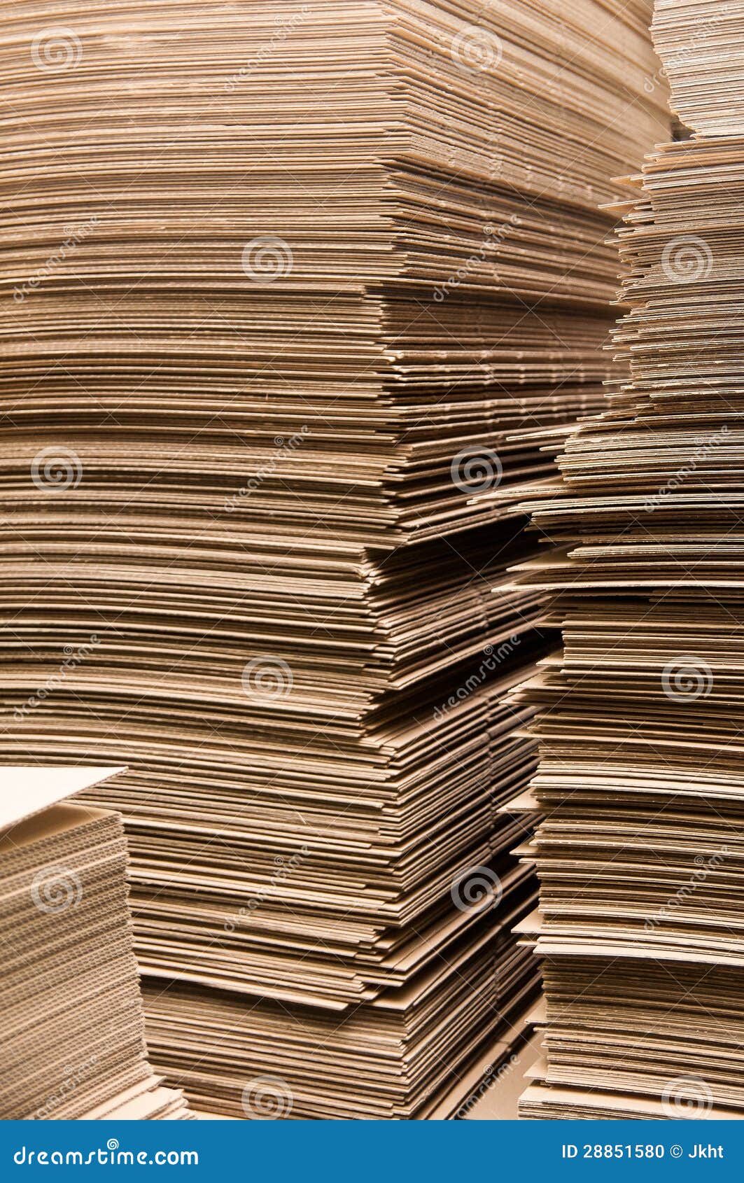 Paper columns stock photo. Image of industry, carton - 28851580