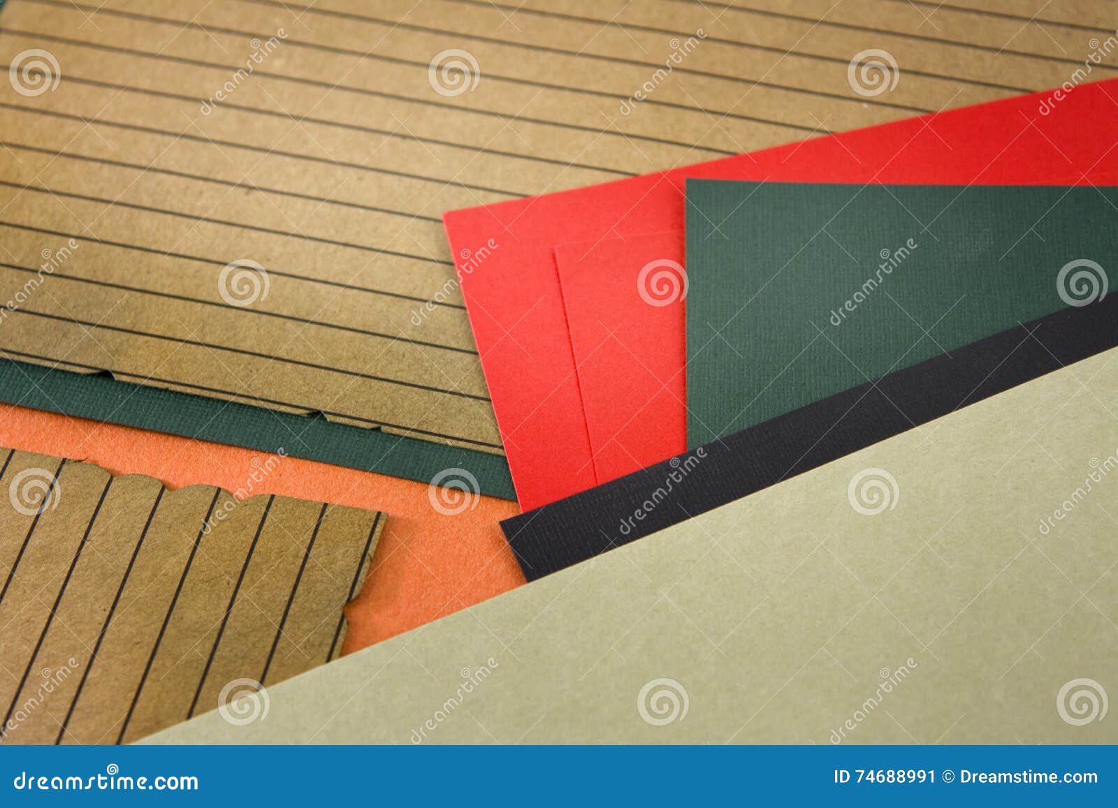 Paper composition stock image. Image of background, creative - 74688991