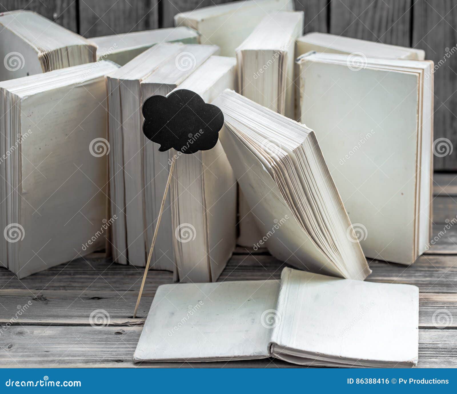 Paper and the Concept of the Knowledge Stock Photo - Image of paper ...