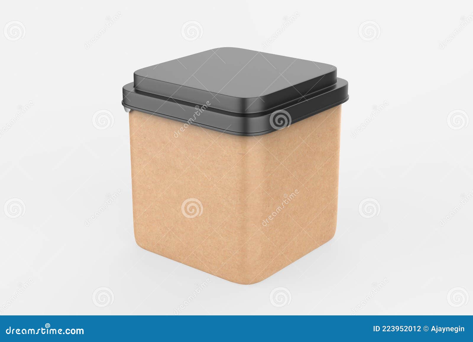 Paper Container box stock photo. Image of design, plastic - 223952012
