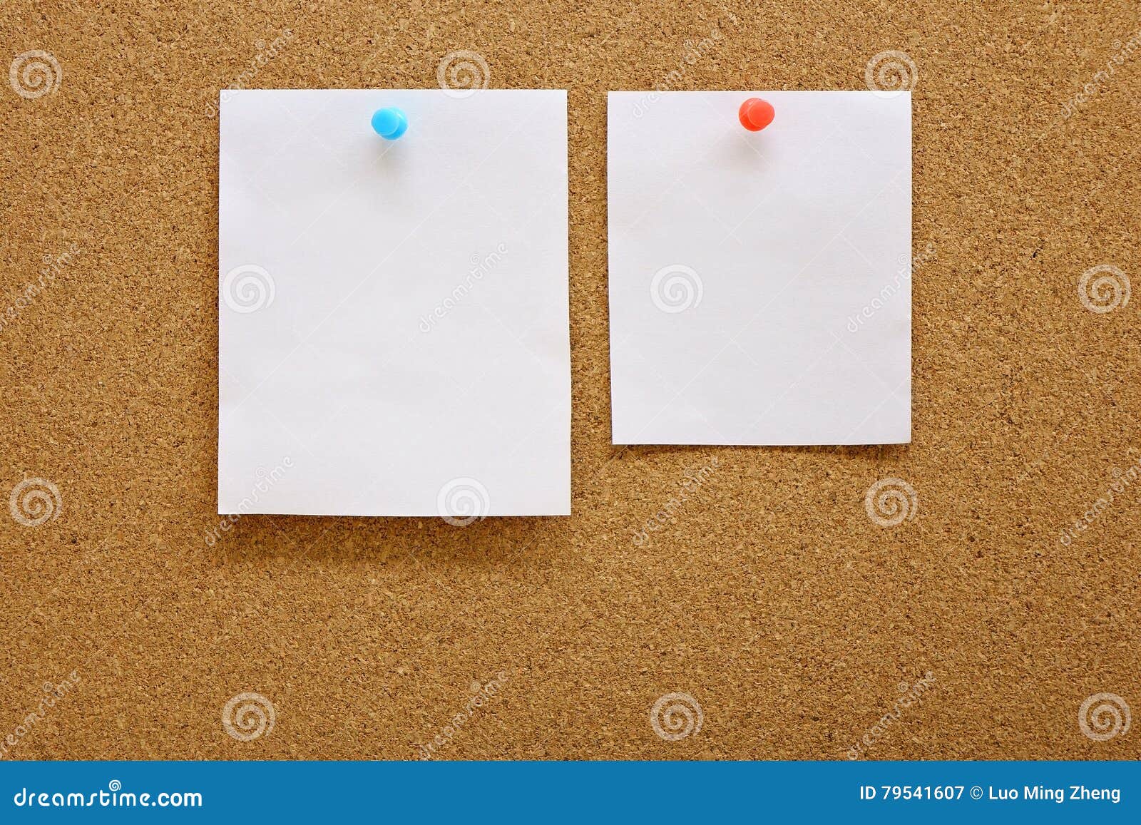 Paper with corkboard stock image. Image of note, convenience - 79541607