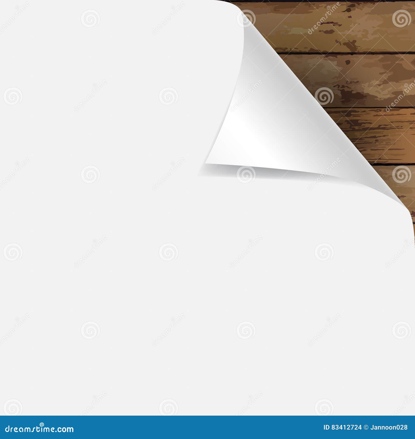 Paper Corner Folds. Vector Illustration Stock Vector - Illustration of ...