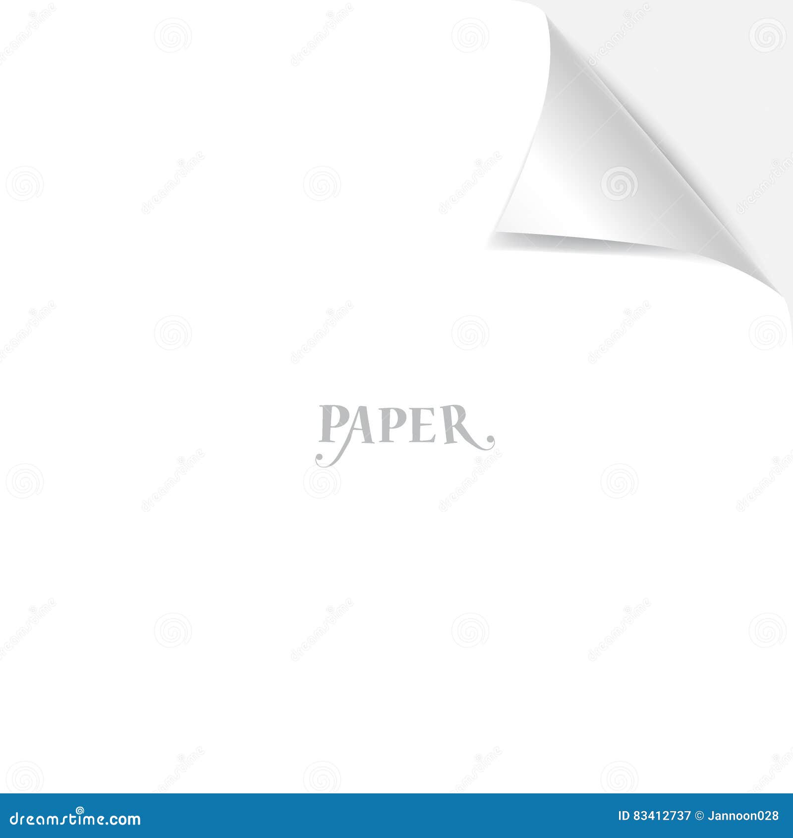 Paper Corner Folds. Vector Illustration Stock Vector - Illustration of ...