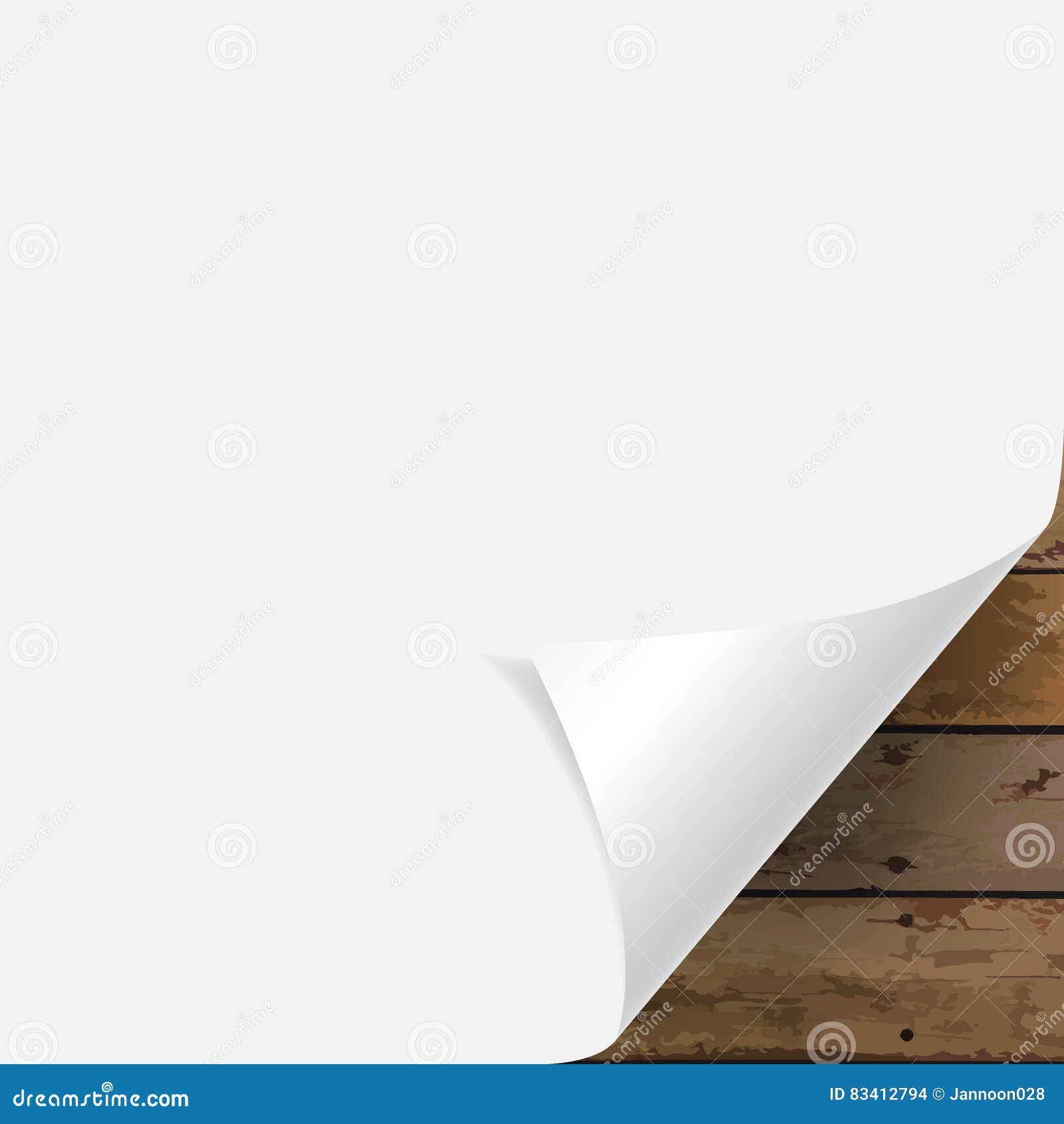 Paper Corner Folds. Vector Illustration Stock Vector - Illustration of ...