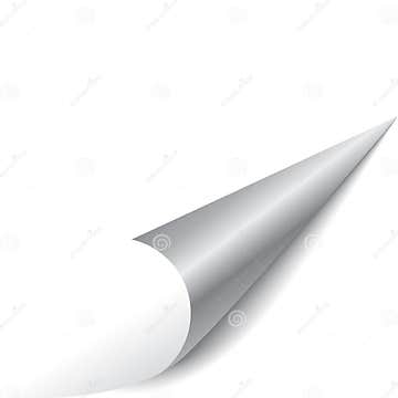 Paper corner illustration stock vector. Illustration of note - 24135062