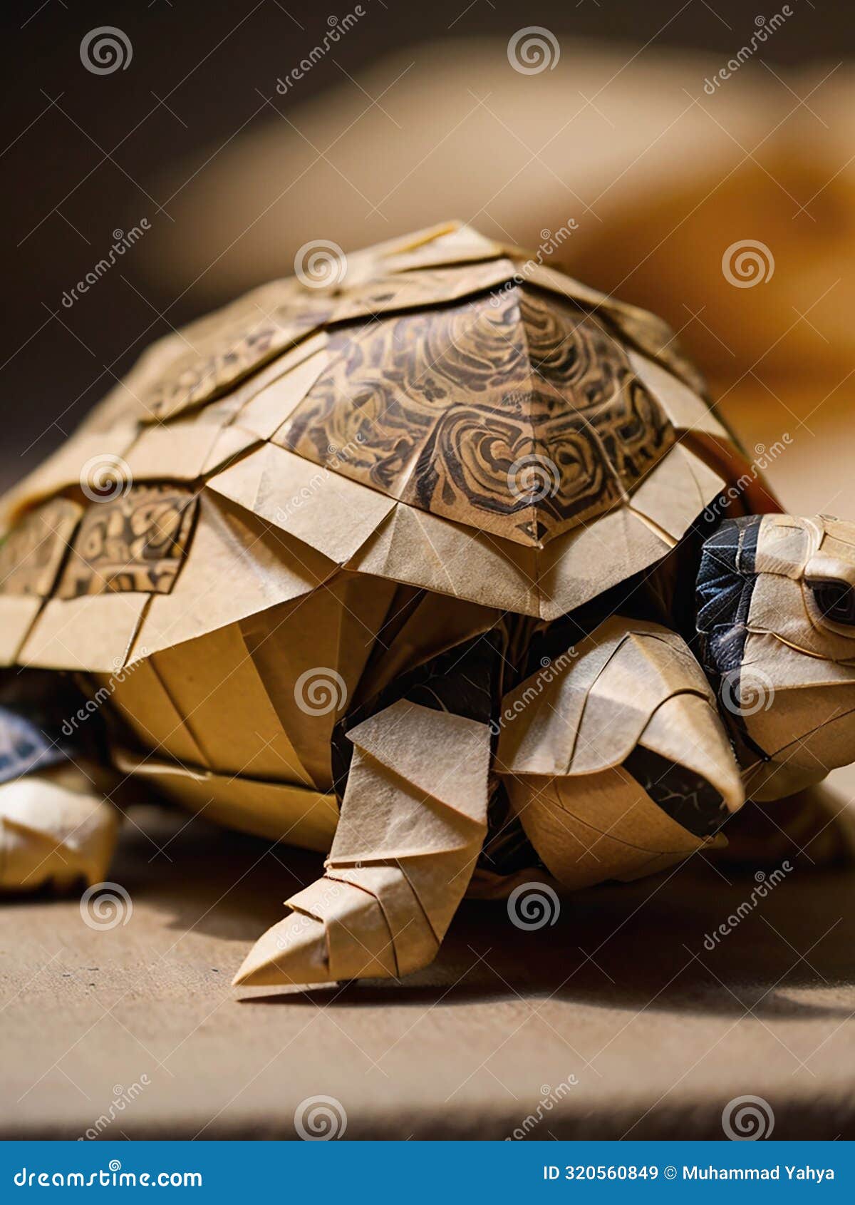 Paper Craft Art, Turtle Shape Stock Illustration - Illustration of ...