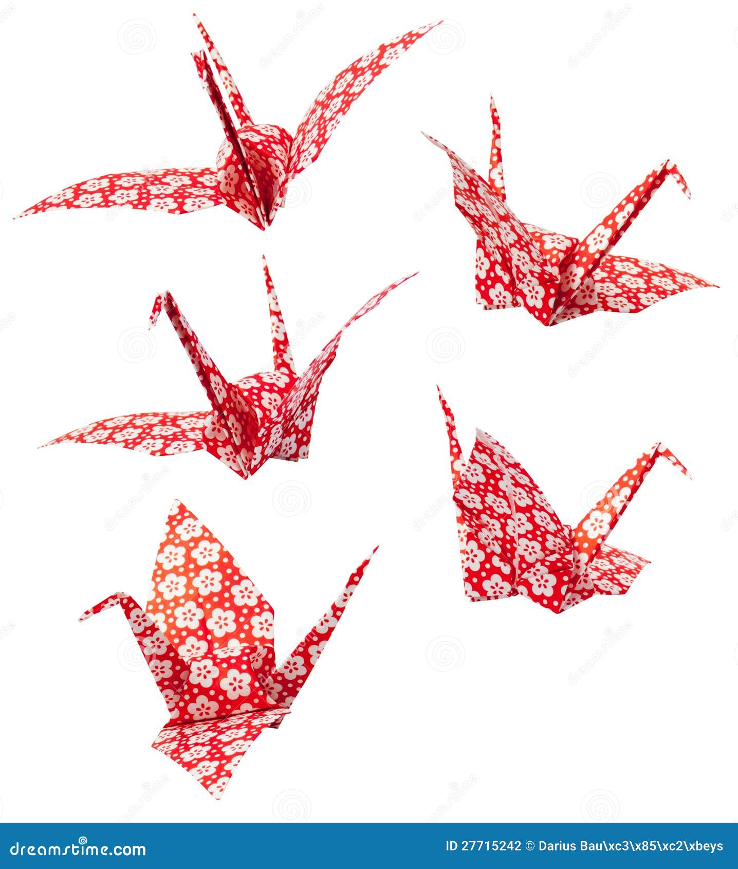 Paper crane stock photo. Image of white, childlike, toys - 27715242