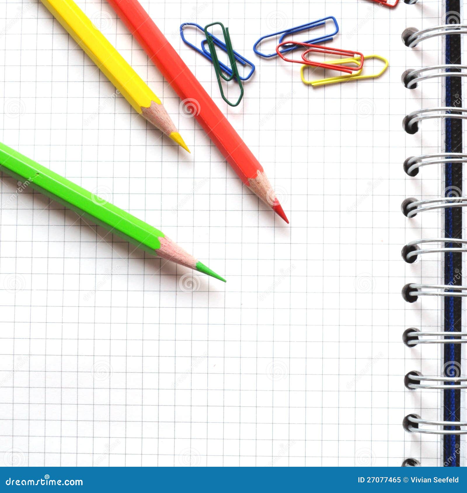 Paper with crayons stock image. Image of creative, paint - 27077465