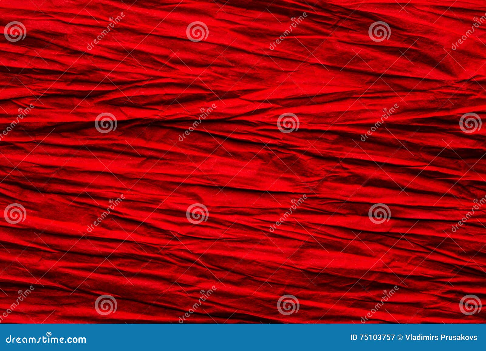 Paper Crumpled Background, Abstract Rough Creased Red Texture Stock ...